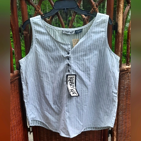 krazy kat | Tops | Vintage Krazy Kat Tank Top | Poshmark